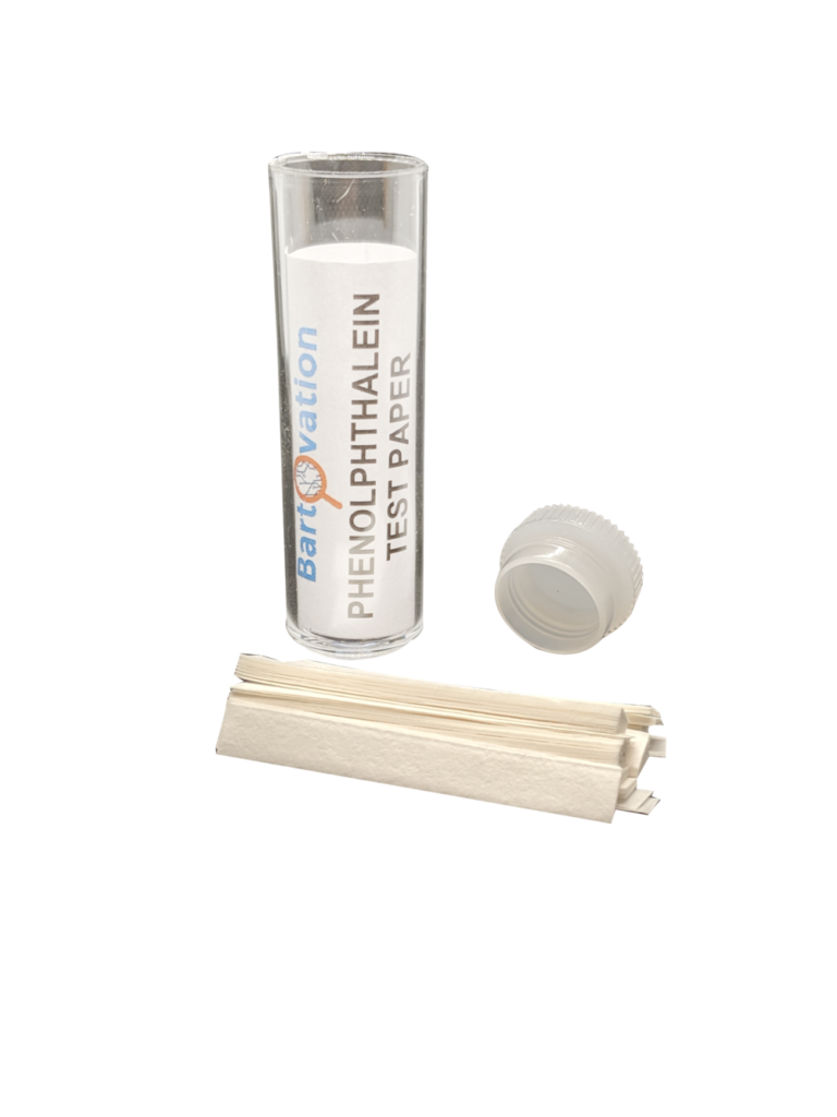 Phenolphthalein Test for Leak Detection of Ammonia Vapors