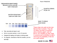 Iron Test Strips for Fe2+ (ferrous) or Fe3+ (ferric) | Bartovation Test ...