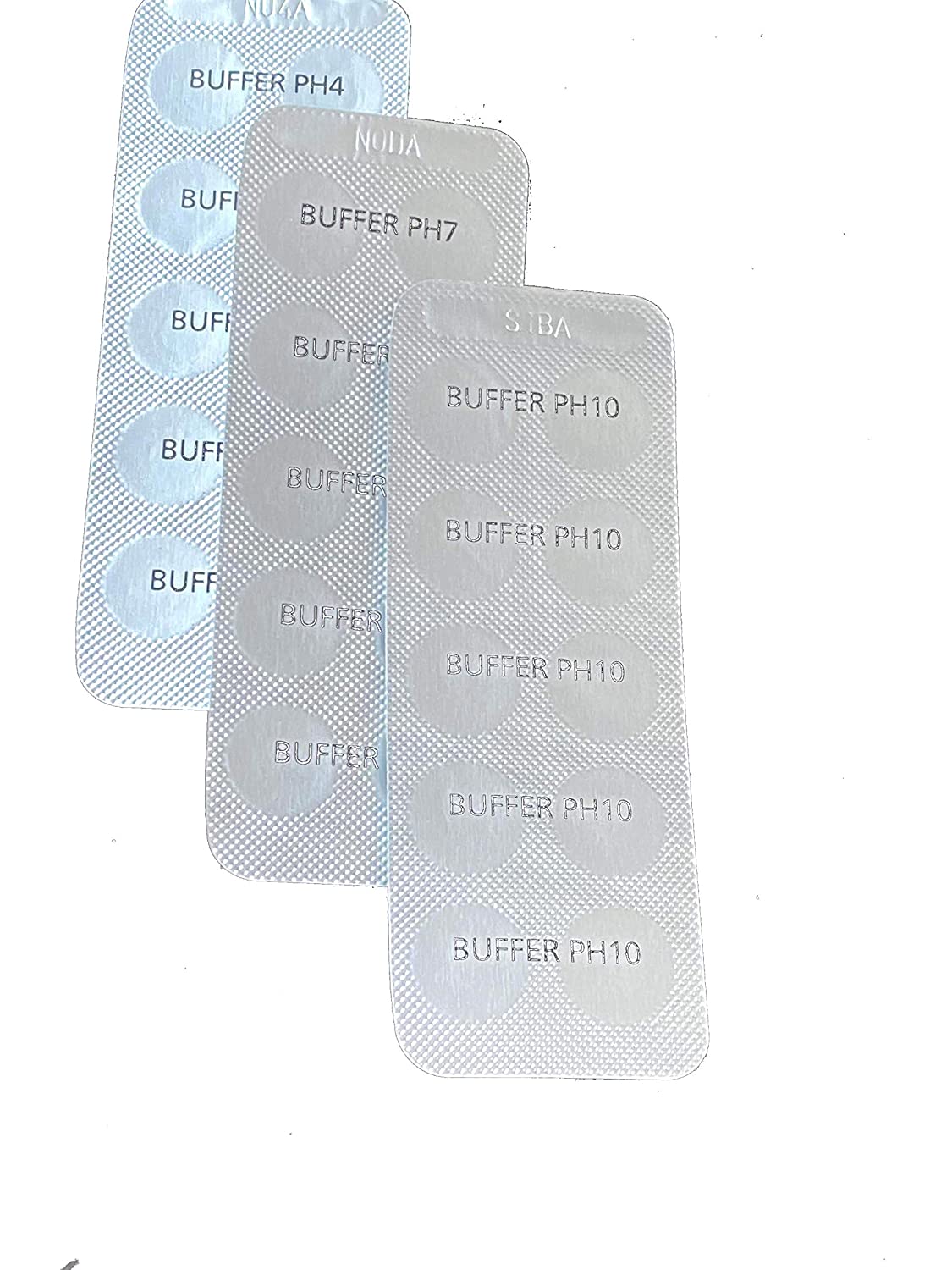 30 Pack pH Buffer Calibration Solution Tablets, pH 4.00, 7.00 and 10.00 ...