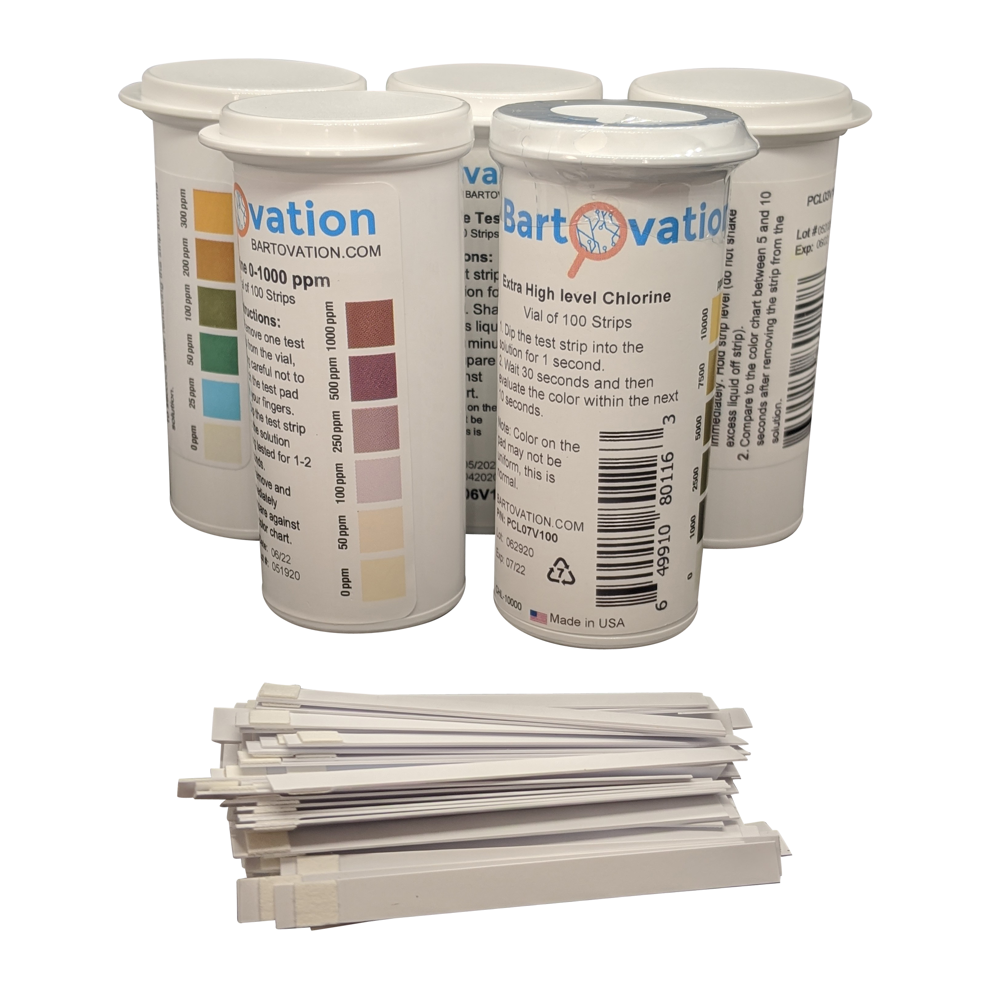 Disinfectants & Sanitizers | Bartovation Test Strips