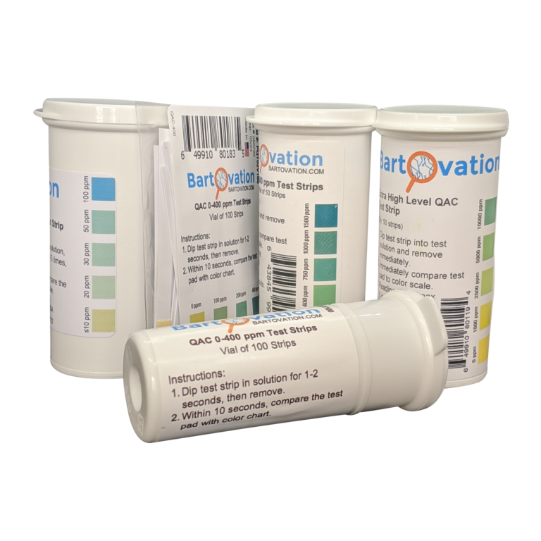 A Guide For Restaurant Test Strips and Sanitizers | Bartovation