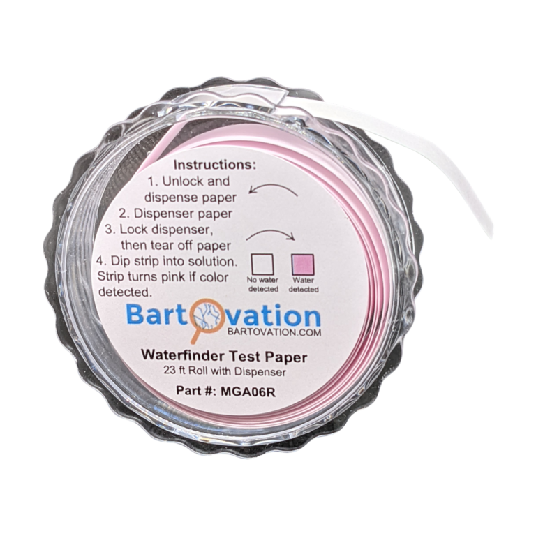 Water Finder Test Paper for Traces in Gasoline and Solvents