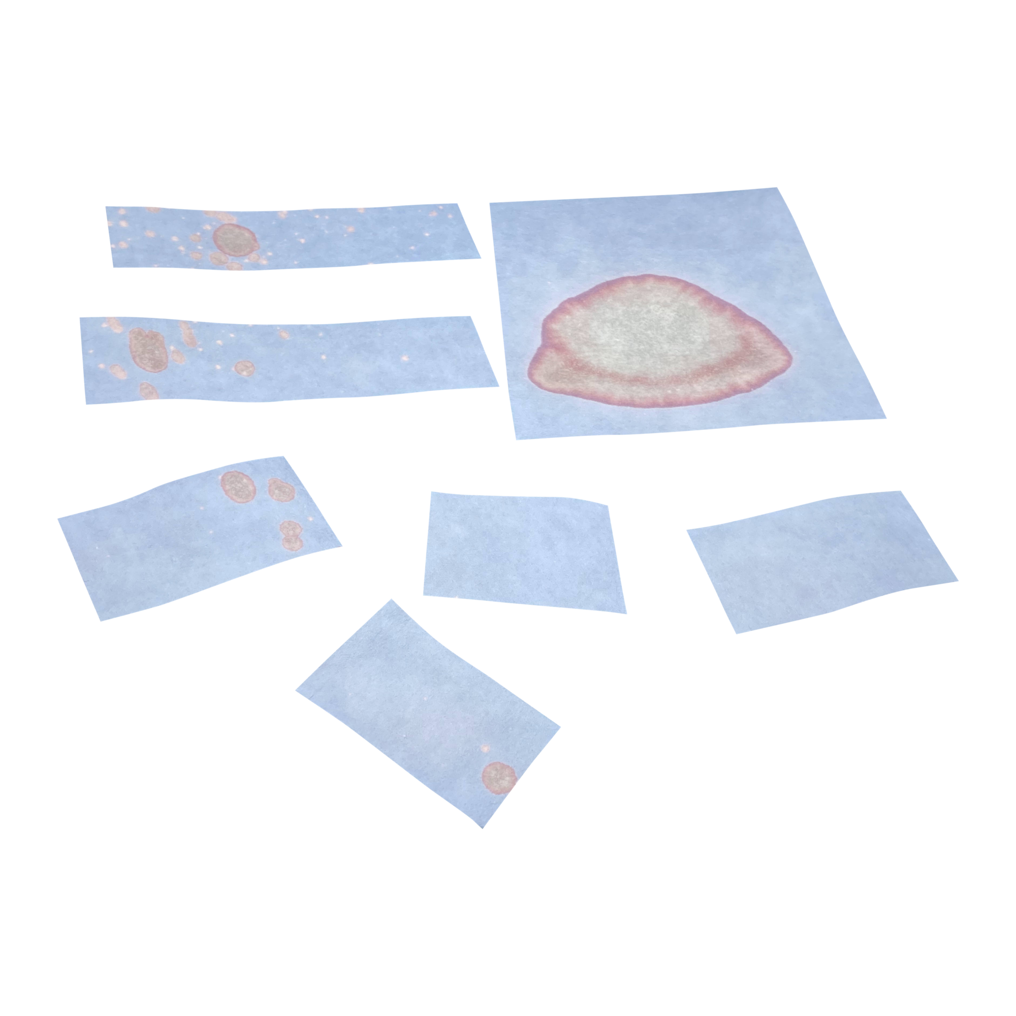 Cobalt Chloride Moisture Indicator Paper Sheets - Find Leaks Fast