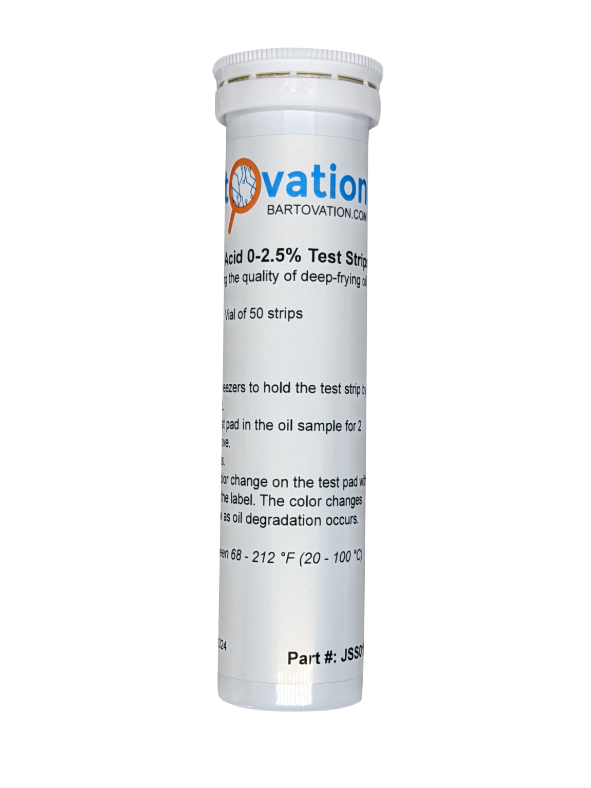 Free Fatty Acids Test Strip 0-2.5% FFA for Frying Oil Quality