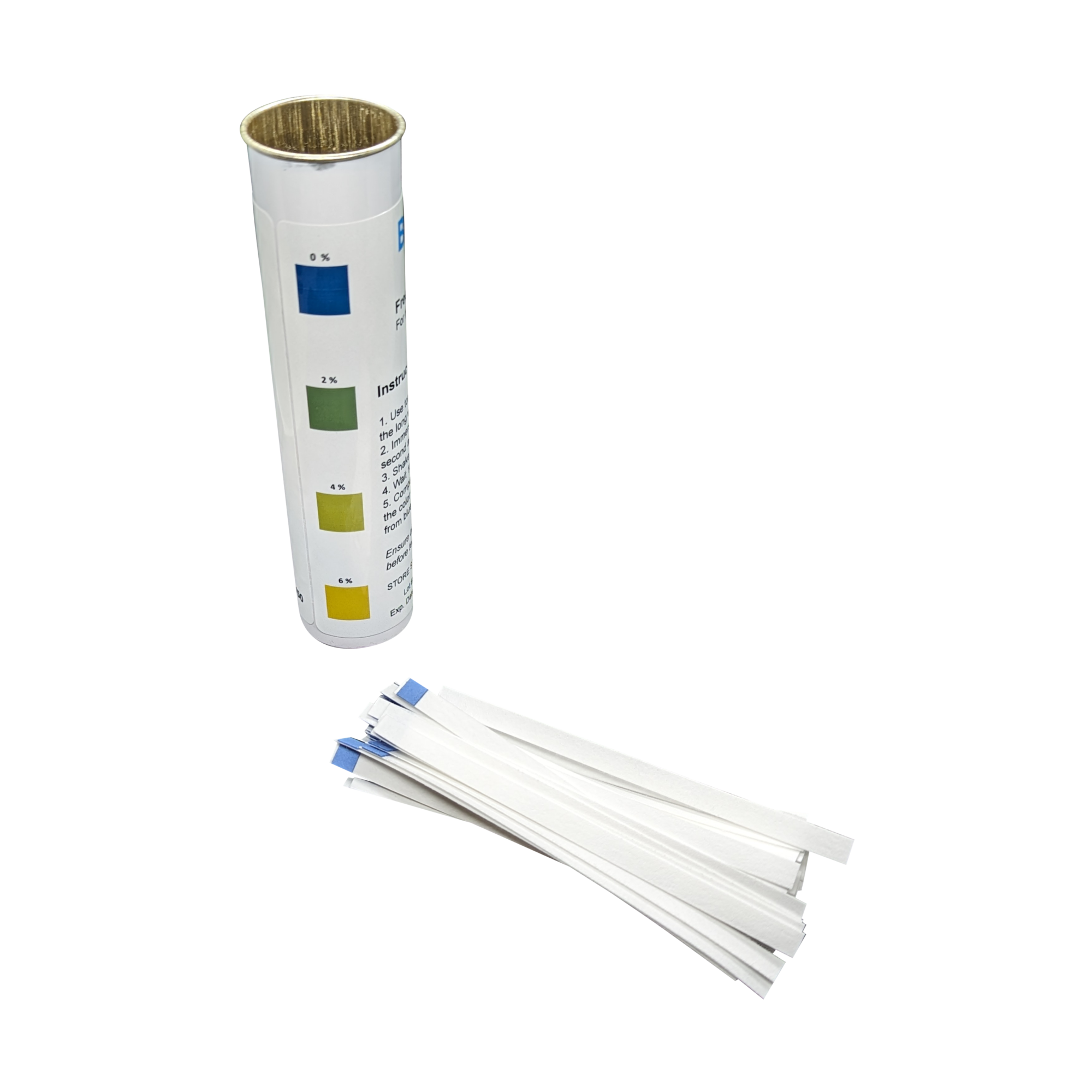 Free Fatty Acids Test Strip 0-6% FFA for Frying Oil Quality