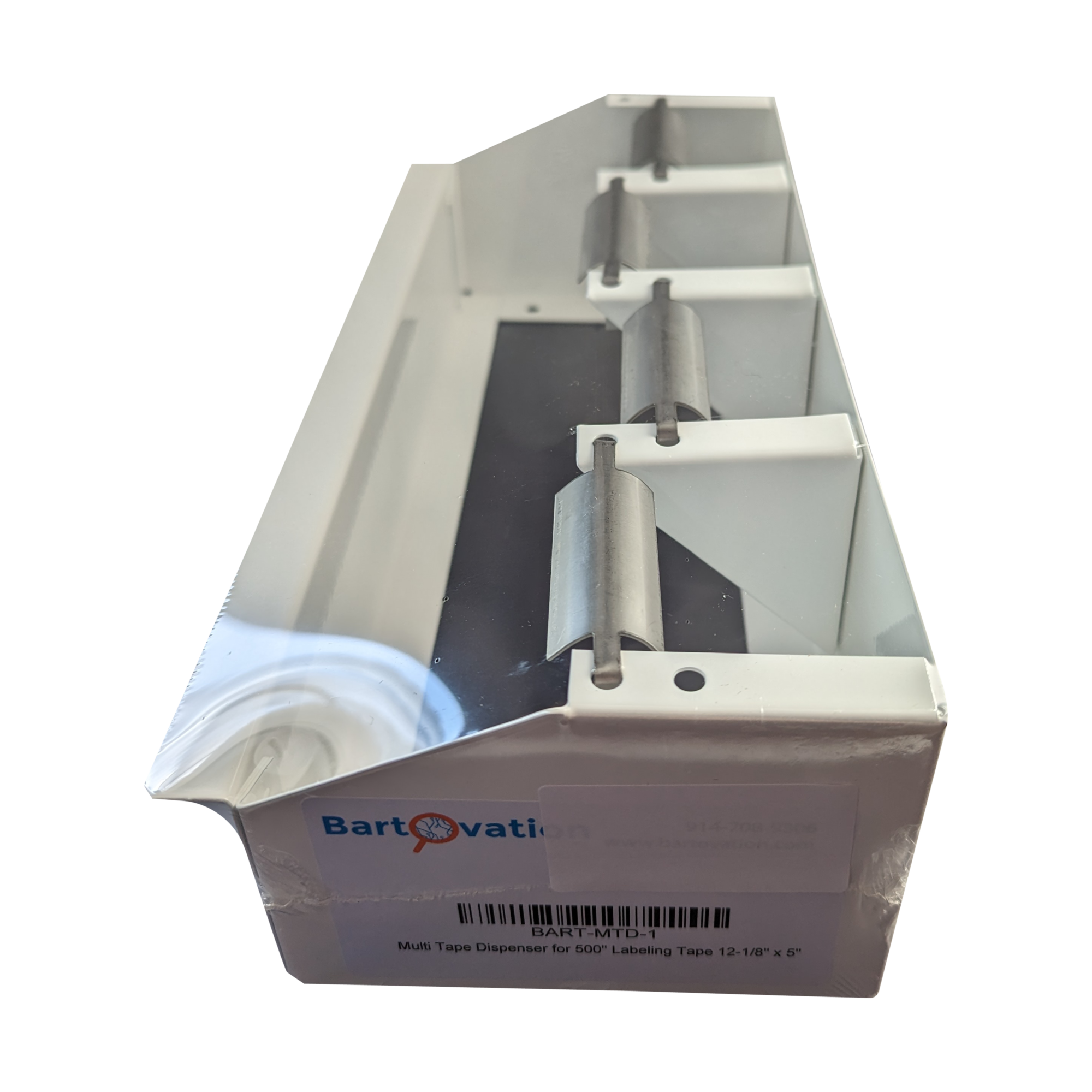 Multi Tape Dispenser for 1" Lab Tape Rolls – Holds Up to 8